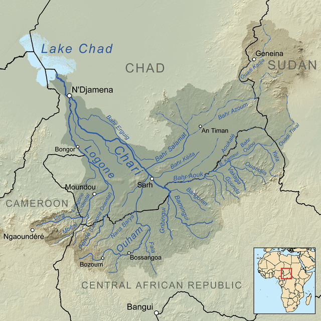 Ubangi River Africa Map