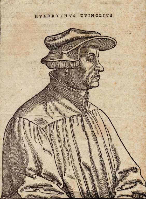 Ulrich Zwingli Statue