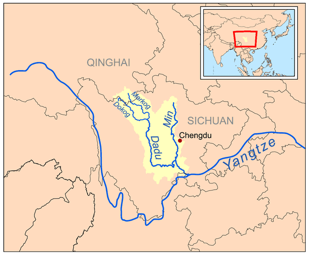 Map Of Xi Jiang River
