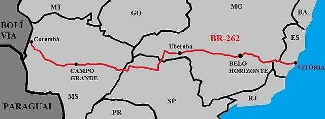 BR-262 (Brazil highway) - Wikiwand